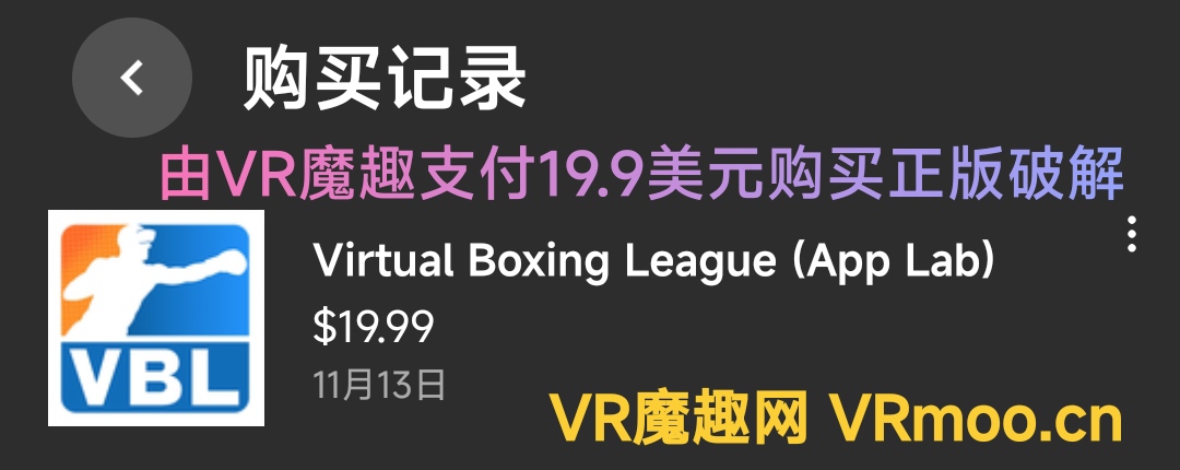 Oculus Quest 游戏《虚拟拳击联赛》Virtual Boxing League – VR开心魔趣网